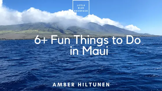 6+ Fun Things to Do in Maui - Little Blue Backpack